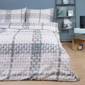 BAVLNĚNÉ POVLEČENÍ COTTONLOVE 200X220 CM, 2KS 70X80 CM VZOROVANÉ