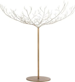 Zlatý veliký kovový dekorační strom Tree Gold - 255*255*250 cm