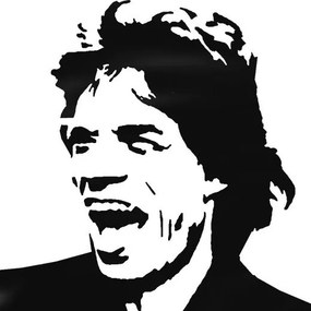 Samolepka Mick Jagger