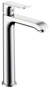 Hansgrohe Metris - Páková umyvadlová baterie bez odtokové garnitury, chrom 31185000