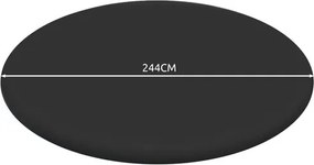 Univerzální kryt pro bazén 244 cm BESTWAY 58032