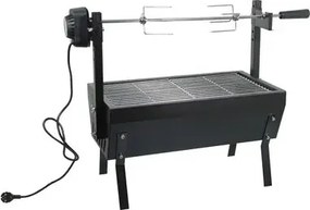 Cattara Gril BARBECUE 60cm s motorem 230V / Rošt: 56 x 30 cm