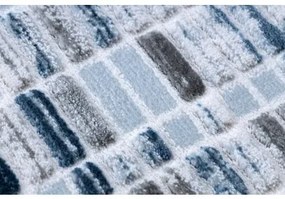 koberec AKRYL DIZAYN 124 modrý velikost 80x150 cm | krásné koberce cz
