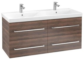 Villeroy & Boch Avento - Umyvadlová skříňka, 118x51x45 cm, 4 zásuvky, Arizona Oak A89300VH