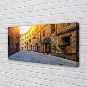 Obrazy na plátně Italy Street budovy 100x50 cm