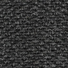 COBA Kobercová polypropylenová vstupní rohož, černá, 200 cm x bm