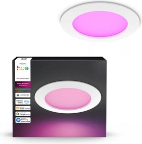 Philips -LED RGBW Stmívat. koup. podhledové svítidlo Hue SLIM LED/12W/230V IP44