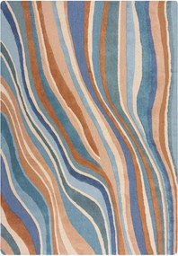 XXXLutz VLNĚNÝ KOBEREC, 120/170 cm modrá Flair Rugs - Online Only koberce & rohožky - 003165040501
