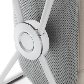 Simplehuman X-FRAME bílá ocel, béžový polyester / Koš na prádlo / sklá