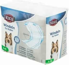 TRIXIE 23641 Papírové pleny pro psy S-M 30-46 cm 12 ks