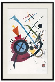 Plakát Primární barvy - Kandinského geometrická a barevná abstrakce