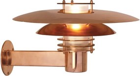 NOR 24381030 Venkovní nástěnné svítidlo Phoenix 1x16W E27 měď Satinated - NORDLUX