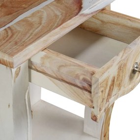 vidaXL Noční stolek, masivní sheeshamové dřevo, 40x30x50 cm [244349]