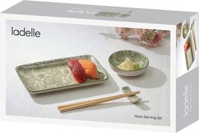 Sada na sushi 4 ks z kameniny Nara – Ladelle