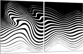 2x Ochranná Skleněná Deska Na Sporák 40x52 Módní Kuchyně Tvrzené Sklo 7
