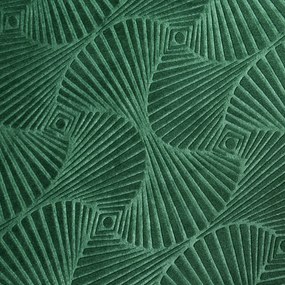 ZATEMŇOVACÍ ZÁVĚS NA KROUŽCÍCH ELLEN 140X250 CM ZELENÁ