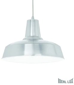 Závěsné svítidlo Ideal Lux Moby SP1 alluminio 102054 stříbrné