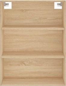 vidaXL Skříň highboard 69,5 x 34 x 180 cm kompozitní dřevo [3189272] Barva: Betonová šedá