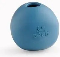 BeCoThings Beco Wobble Ball modrá 7.6cm / Hračka pro psy