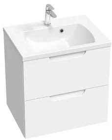 Ravak Classic II koupelnová skříňka pod umyvadlo 80x58,5x45 cm bílá lesk X000001480