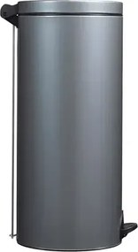 ROSSIGNOL Pedálový koš Elora 90231 šedá / 30 l / RAL 9006