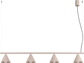 Sollux Lighting Lustr NOX 4L taupe