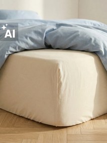 Sinsay - Napínací prostěradlo s gumičkou - béžová