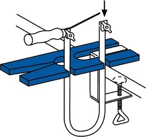 Sada lupénkové pily se svidříkem (ručním vrtákem) Pebaro