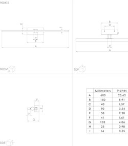 Eglo 900475 - LED Koupelnové osvětlení zrcadla VERDELLO LED/5W/230V IP44 černá