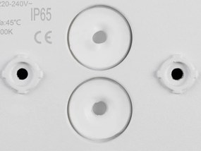 LA 1007914 D-RING M nástěnné svítidlo, fáze, 2700/3000K, fáze, IP65, bílá - BIG WHITE (SLV)
