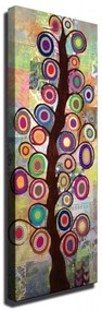 Obraz Colorful Tree 30x80 cm