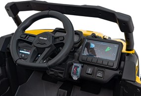 Ramiz Čtyřkolka ATV CAN-AM Maverick žlutá