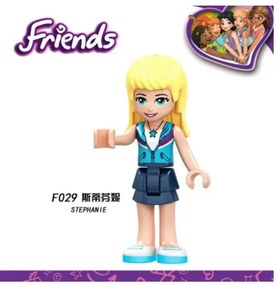 Figurky pohádkových postav, kompatibilní s LEGO Varianta: Stephanie (F029)