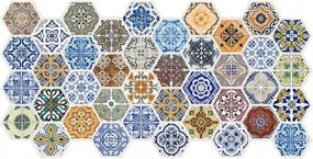 PVC 3D obklad 96 x 48 cm patchwork