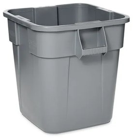 Plastový kontejner Rubbermaid Square, objem 106 l, šedý