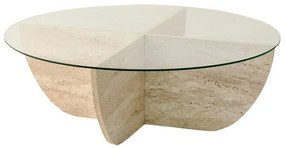 Konferenční stolek Lily Travertine