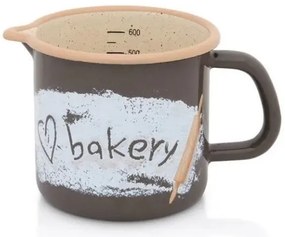 Metalac hrnek bakery s výlevkou 10 cm, 0,8 l