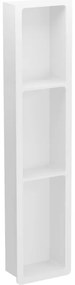 Mexen X-Wall-K vestavěná polička z konglomerátu 93,2 x 20,7 cm, bílá - 1900932010