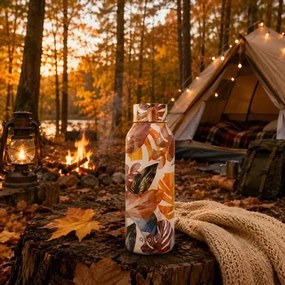 Quokka Solid autumn / Termoláhev / nerezová / 510 ml