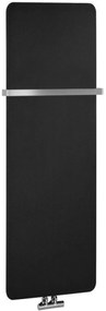Sapho - Topné těleso Tabella, 37x119 cm, 417 W, černá mat MI1139