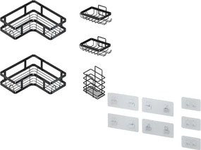 Verk Group Koupelnová souprava 3 x lůžko + 2 x závěsné koupelnové desky