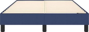 Rám postele s boxspringem modrá 120x200 cm textil 3120506