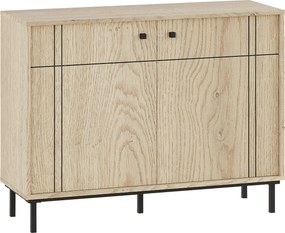 XXXLutz KOMODA, barvy dubu, 108/81,8/37 cm Carryhome - Komody na nožičkách - 000017004421