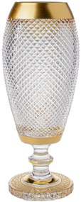 Váza Golden Empire, čirý křišťál, výška 380 mm