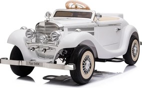 LEAN CARS Elektrické autíčko Mercedes 540K Premium LED MP3 bílé