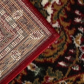 AKCIA: 390x100 cm Behúň na mieru TEHERAN T-102 red - obšitý zo všetkých strán, červená, chodba / predsieň, Alfa Carpets