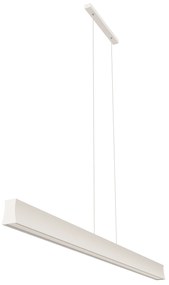 Mantra 7542 Hanok, lineární bílé závěsné svítidlo LED 38W 3000K 110°, délka 120cm