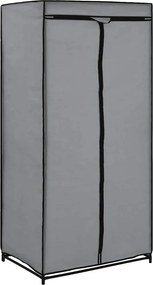Šatní skříně 2 ks šedé 75 x 50 x 160 cm 282444