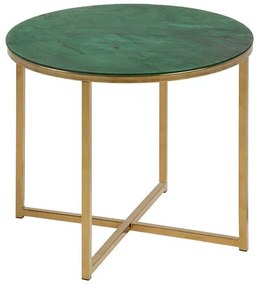 Alisma příruční stolek zelený Ø50 cm