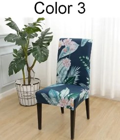 Různé elastické potahy na jídelní židle Varianta: Color 3